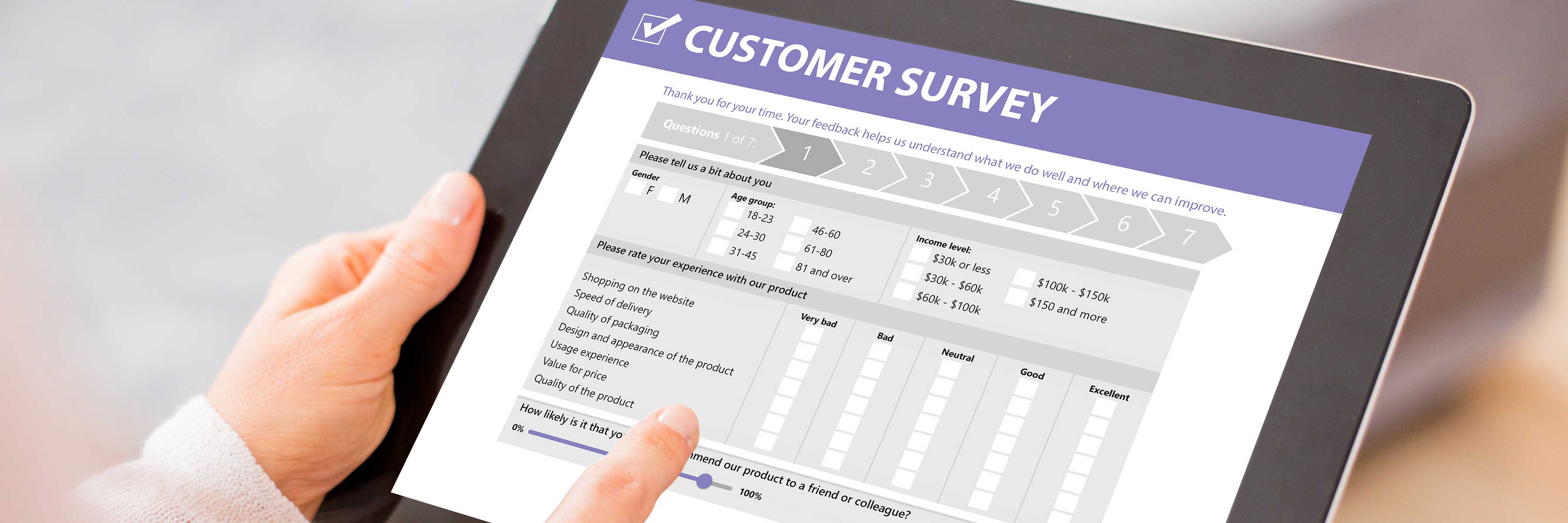Six Tips for Customer Surveys