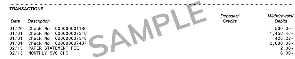 Deposit Account Agreement Updates | Nevada State Bank